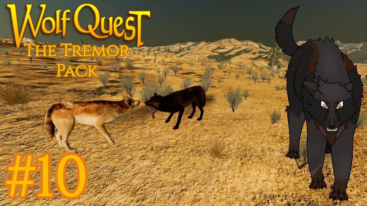 The Rulers of Yellowstone 🐺 WolfQuest AE: The Tremor Pack 🐺 #10 - YouTube