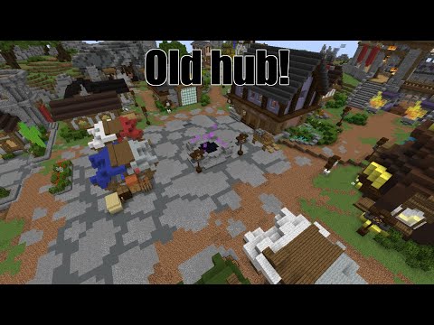 How to access the old hub - Hypixel skyblock - YouTube