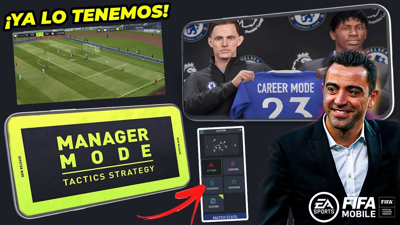 😱 ¡YA LO PROBE! ASÍ ES EL NUEVO MODO MANAGER en FIFA MOBILE ¿Es Modo ...