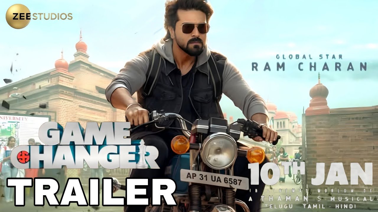 Game Changer - Trailer | Ram Charan | Kiara Advani | Game Changer ...