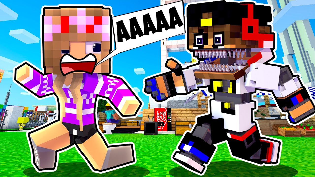 Майнкрафт но Я ПРЕВРАТИЛСЯ В АНИМАТРОНИКА Фнаф в Майнкрафте Троллинг ...