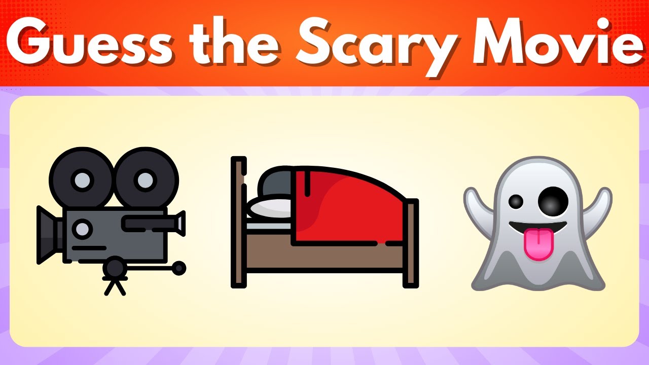 Guess the Scary Movies by Emojis | Horror Movie Emoji Quiz - YouTube