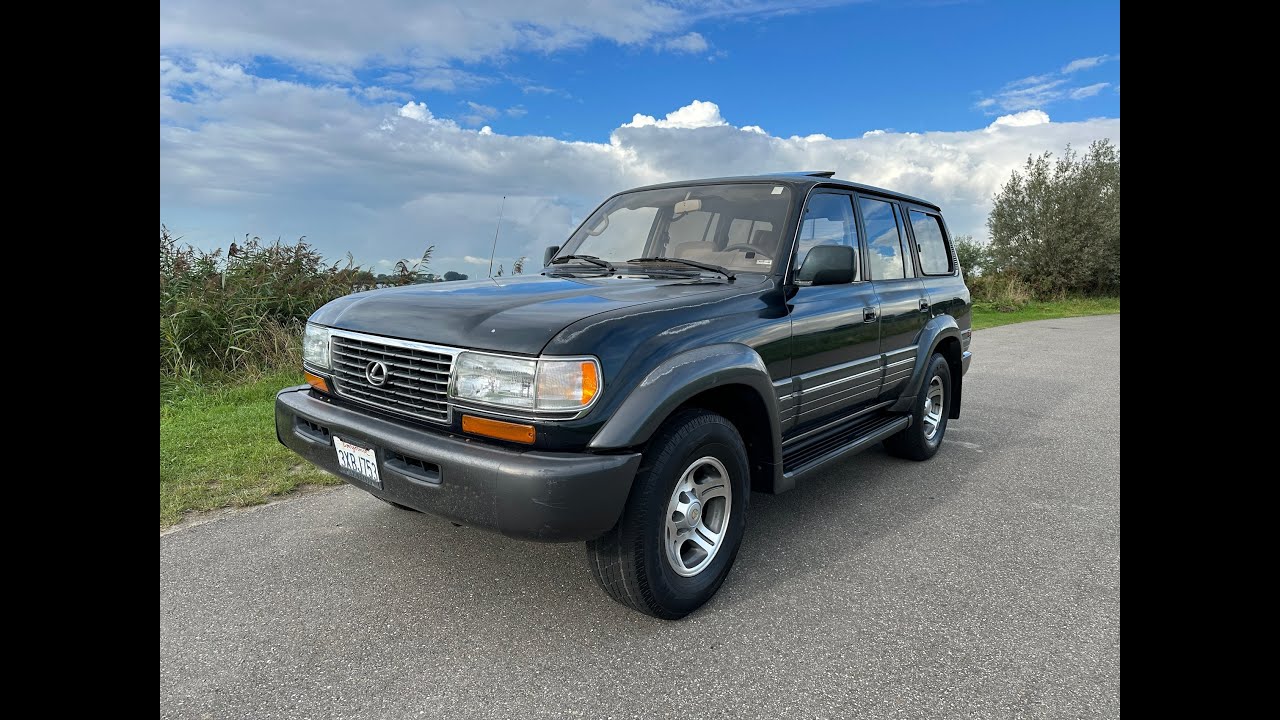 1997 Lexus LX450 (Toyota land cruiser 80) - YouTube