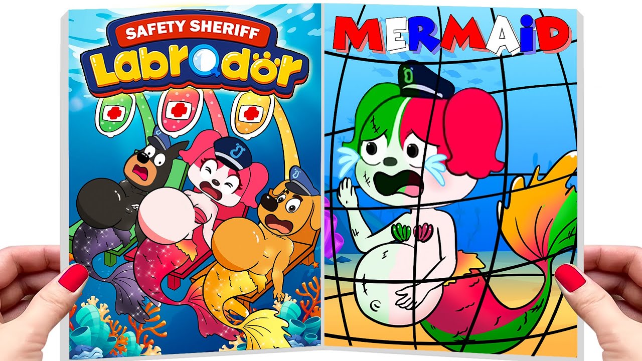 [ Paper DIY ] ️Making Quiet Book Sheriff Labrador || Sheriff Labrador ...