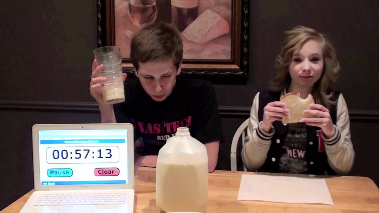 The Milk Challenge. - YouTube