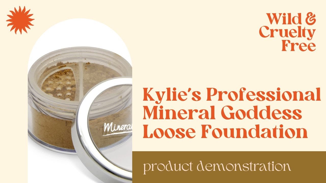 Kylie's Professional Mineral Goddess Loose Foundation Review - Wild ...