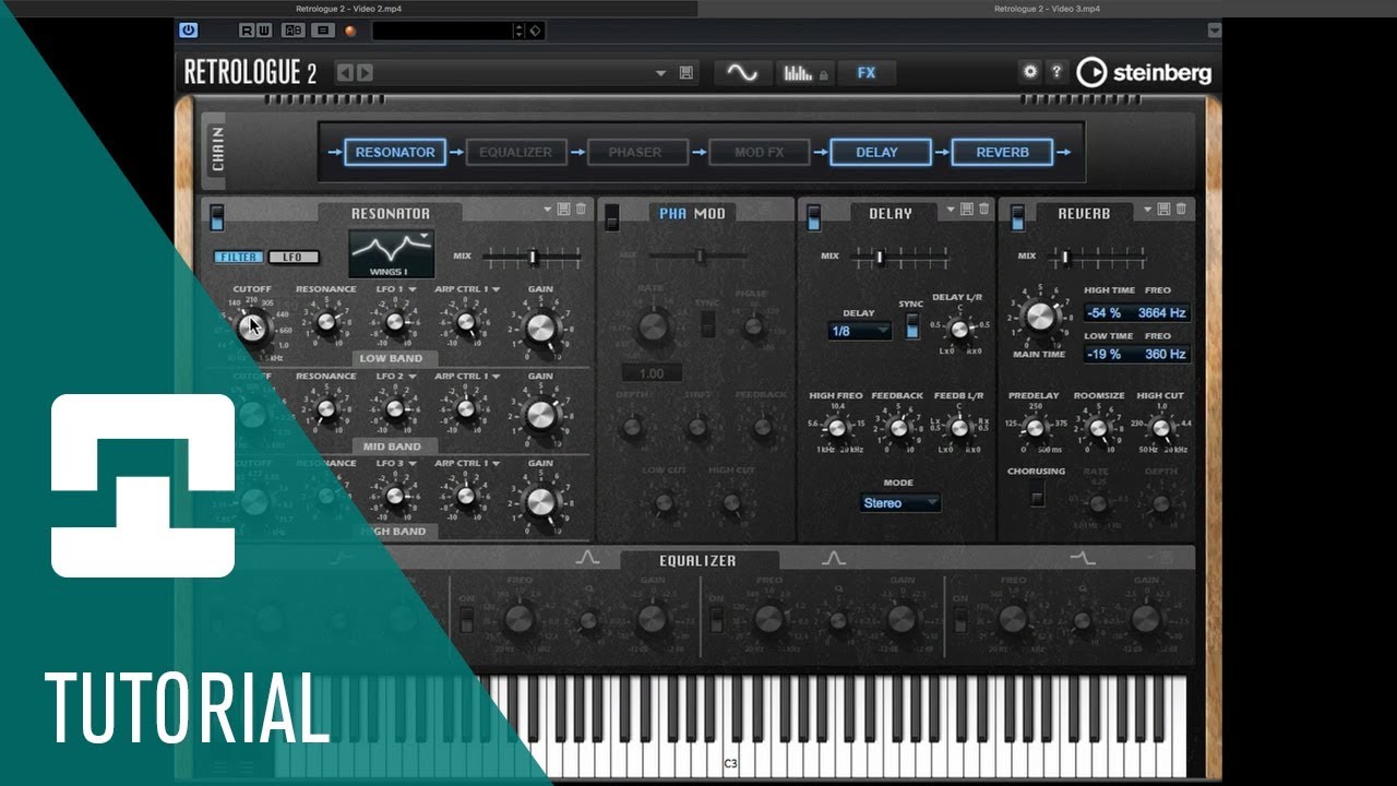 New Effects, Oscillators and Filters | New Features in Retrologue 2 ...