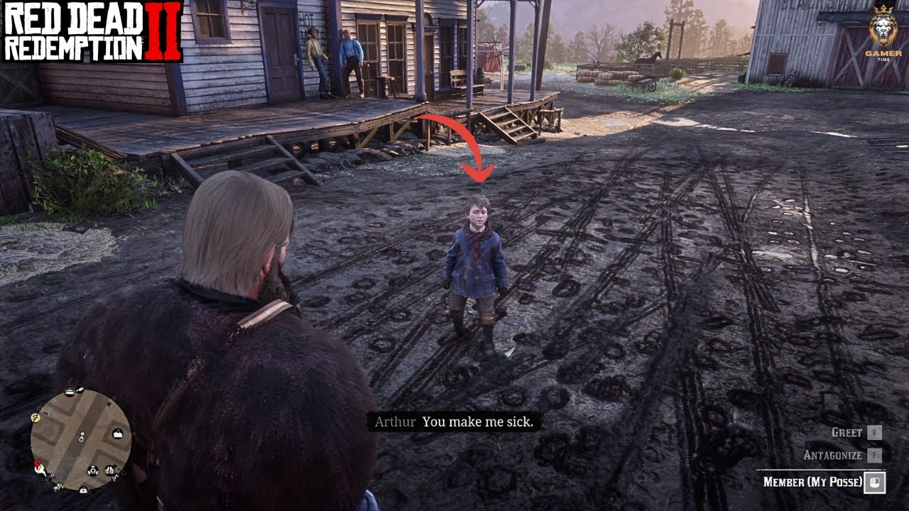 RDR2 - Arthur Roast Jack In Valentine - YouTube