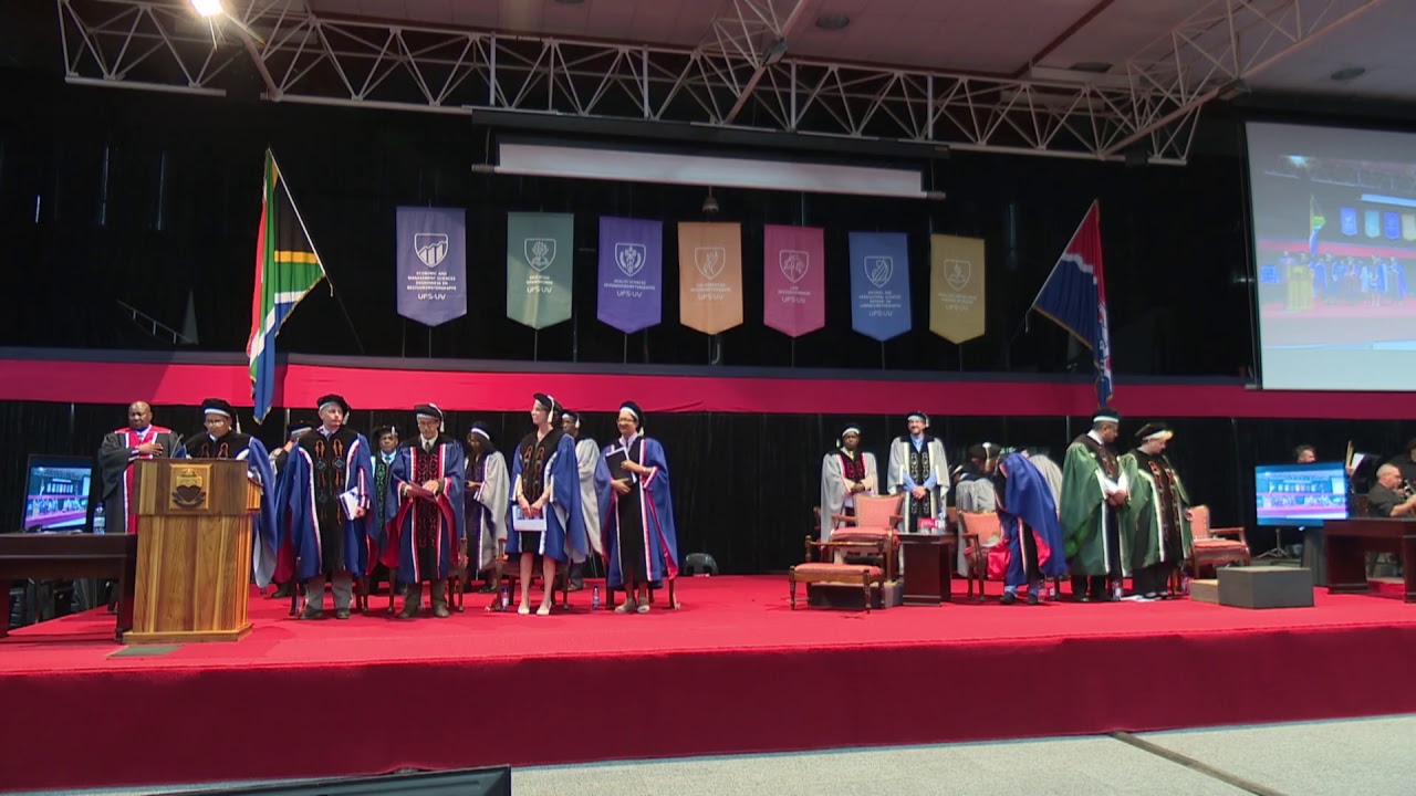 UFS Autumn Graduation Ceremony 11th April 2019 (afternoon session ...