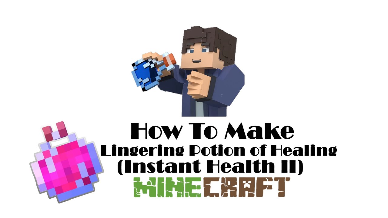 How to make a Lingering Potion of Healing (Instant Health II) in ...