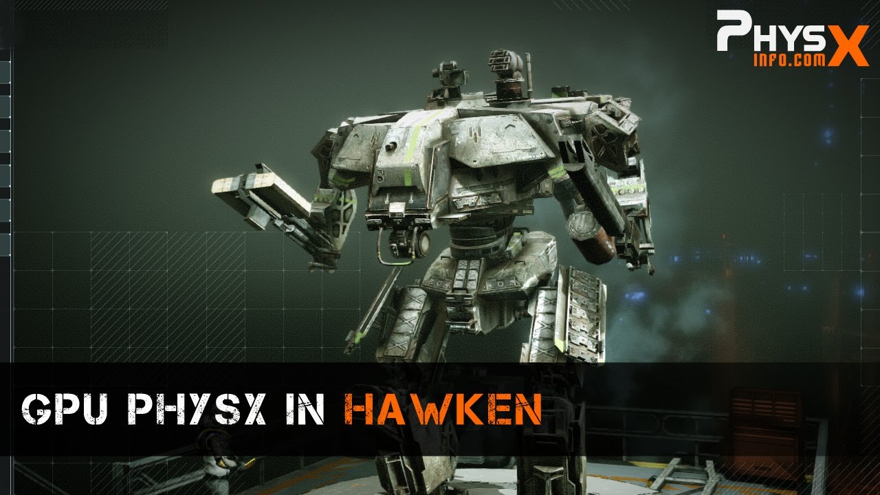 GPU PhysX in Hawken - YouTube