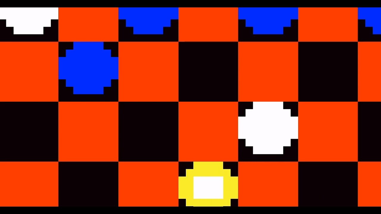 Checkers Gameplay Intellivision - YouTube