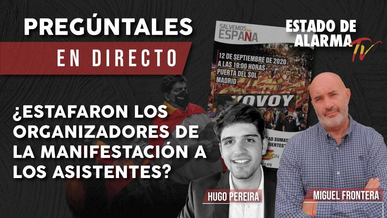 EN DIRECTO con MIGUEL FRONTERA: ¿Estafaron los ORGANIZADORES de la ...