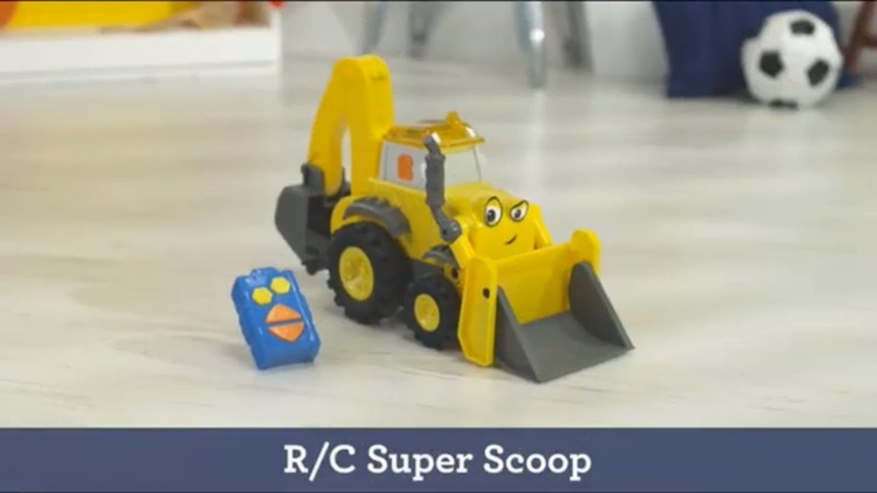 Fisher-Price Bob The Builder, R/C Super Scoop - YouTube