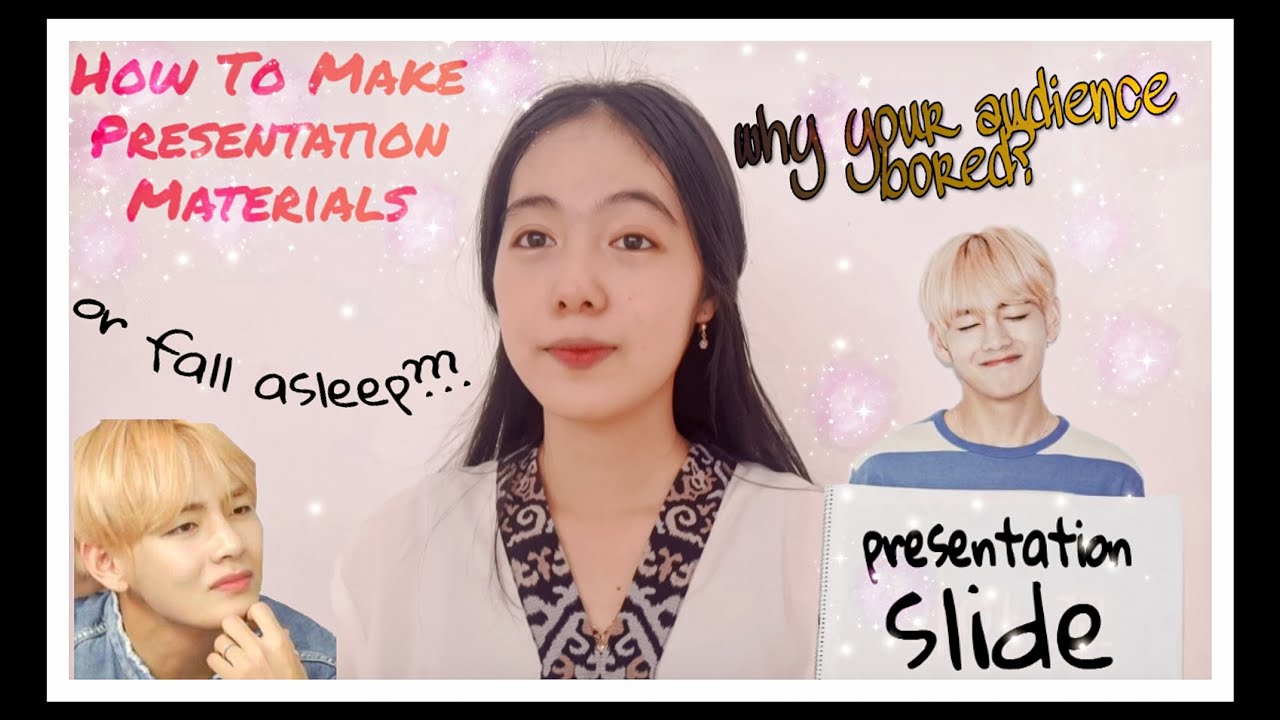 How to make presentation materials 🗣 - YouTube