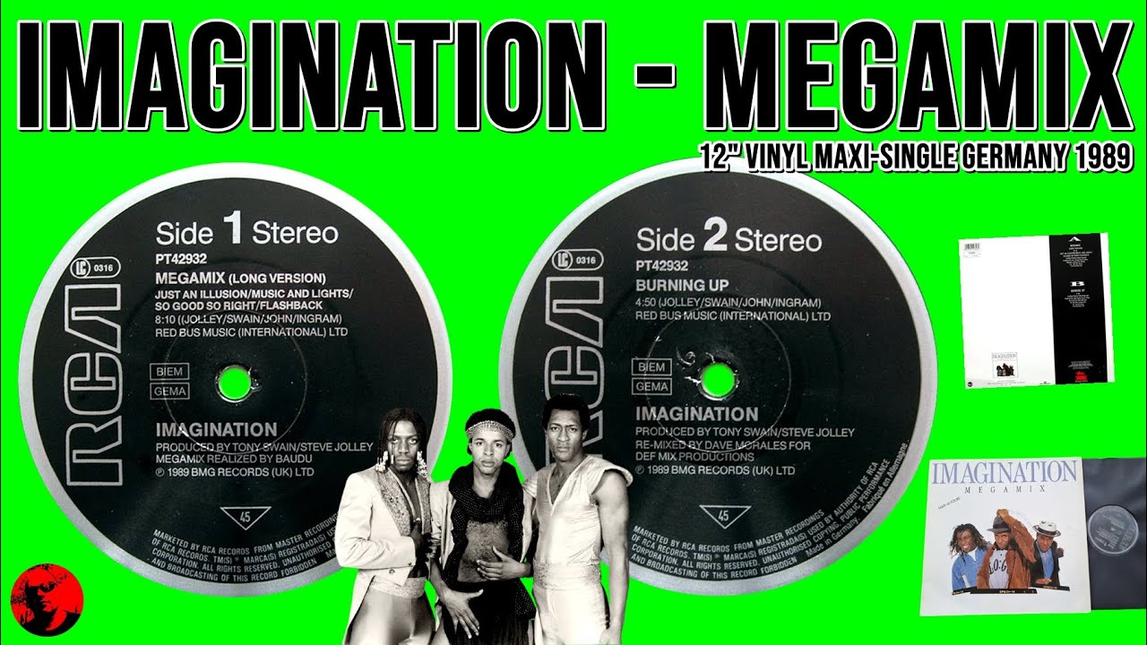 Imagination - Megamix (12" Vinyl Maxi-Single Germany 1989) - YouTube