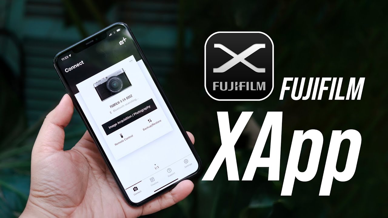 Fujifilm Xapp: Quá ngon, kết nối 5 thiết bị cùng lúc, lưu trữ dữ liệu ...