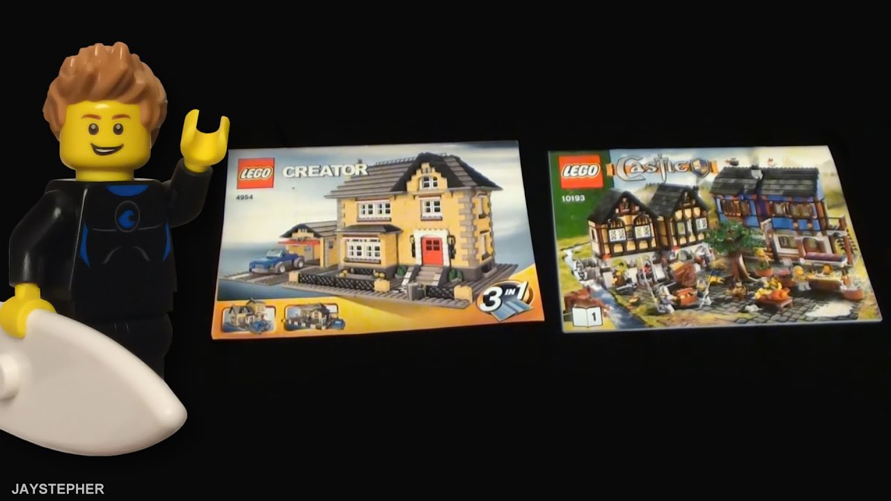 LEGO Instruction Manual Bloopers - YouTube