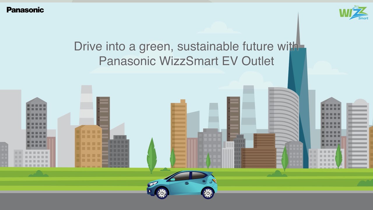 Panasonic Wizz Smart EV charger - YouTube