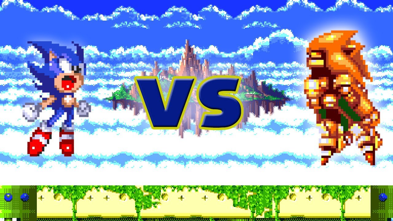 Sonic vs Super Mecha Sonic - YouTube