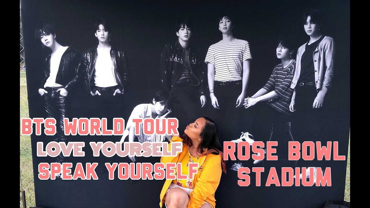 BTS ‘SPEAK YOURSELF’ WORLD TOUR AT ROSE BOWL IN PASADENA, CALIFORNIA ...