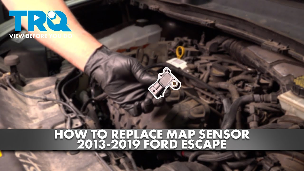 How to Replace MAP Sensor 2013-2019 Ford Escape - YouTube