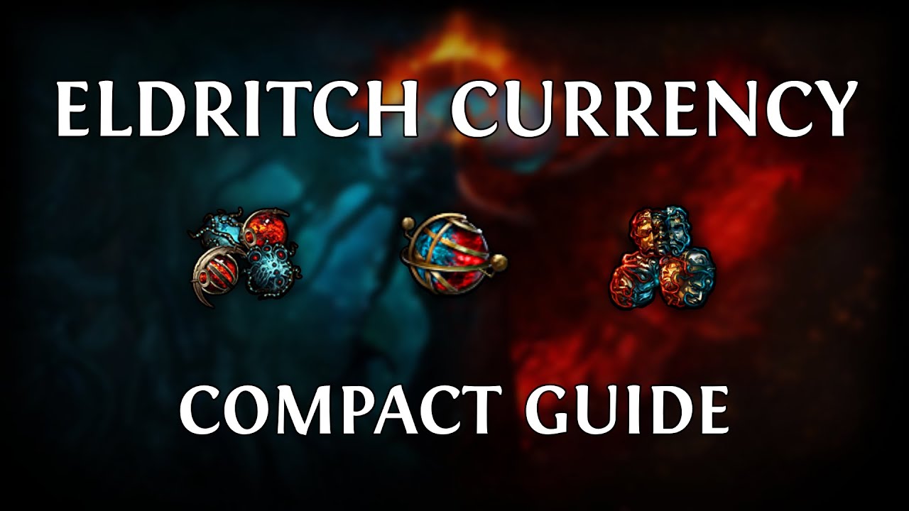 Eldritch Currency, Implicits, and Crafting | Compact Guide | Path of Exile - YouTube