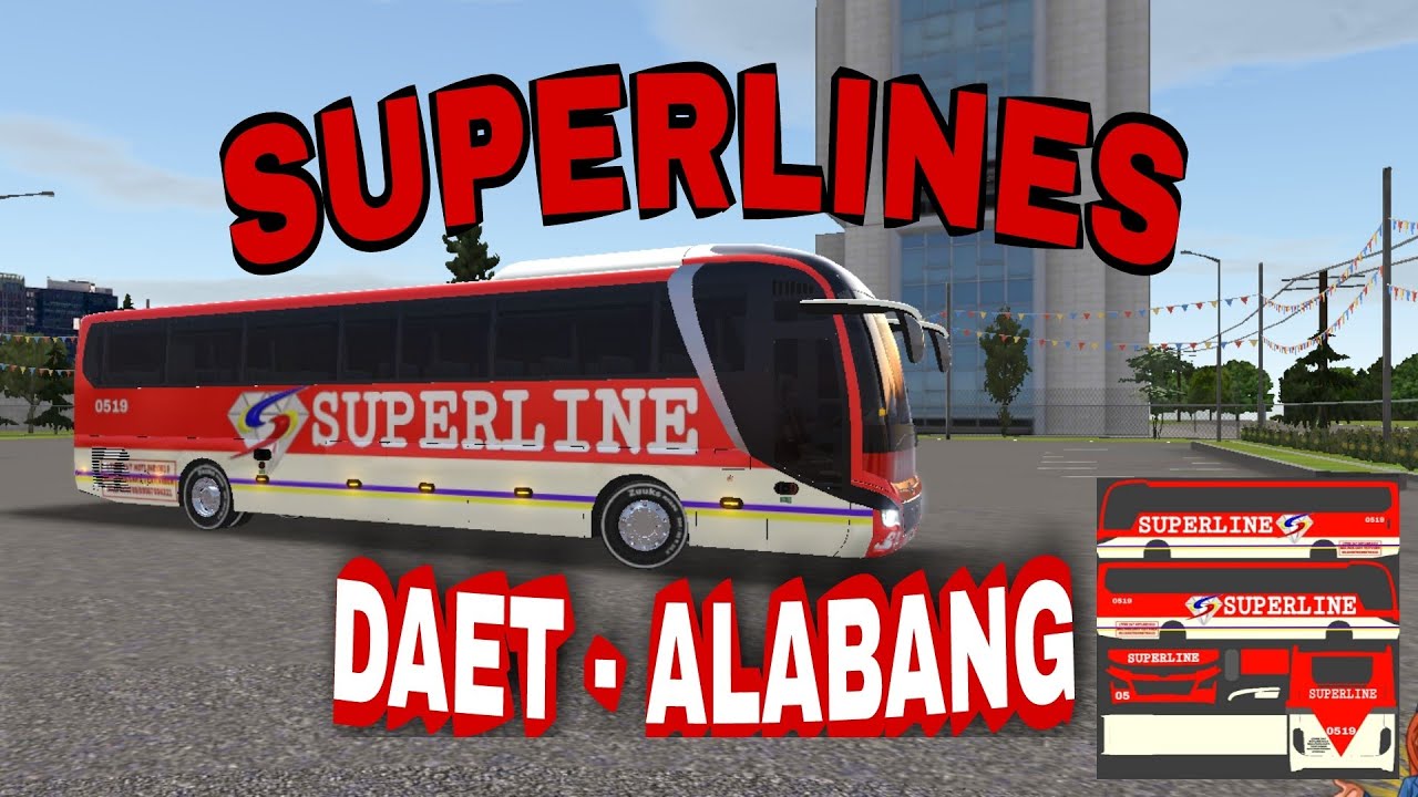 Bus Simulator Ultimate: SUPERLINES (DAET - ALABANG) - YouTube