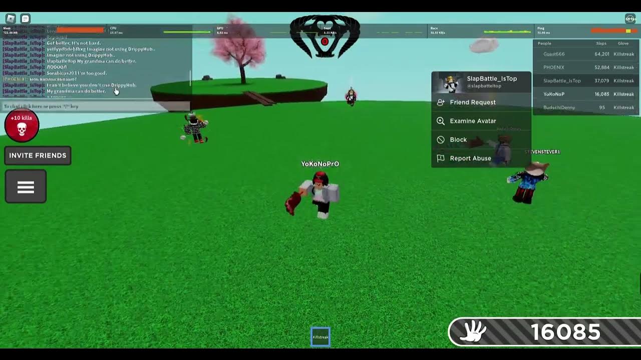 Slap battles exploit - YouTube