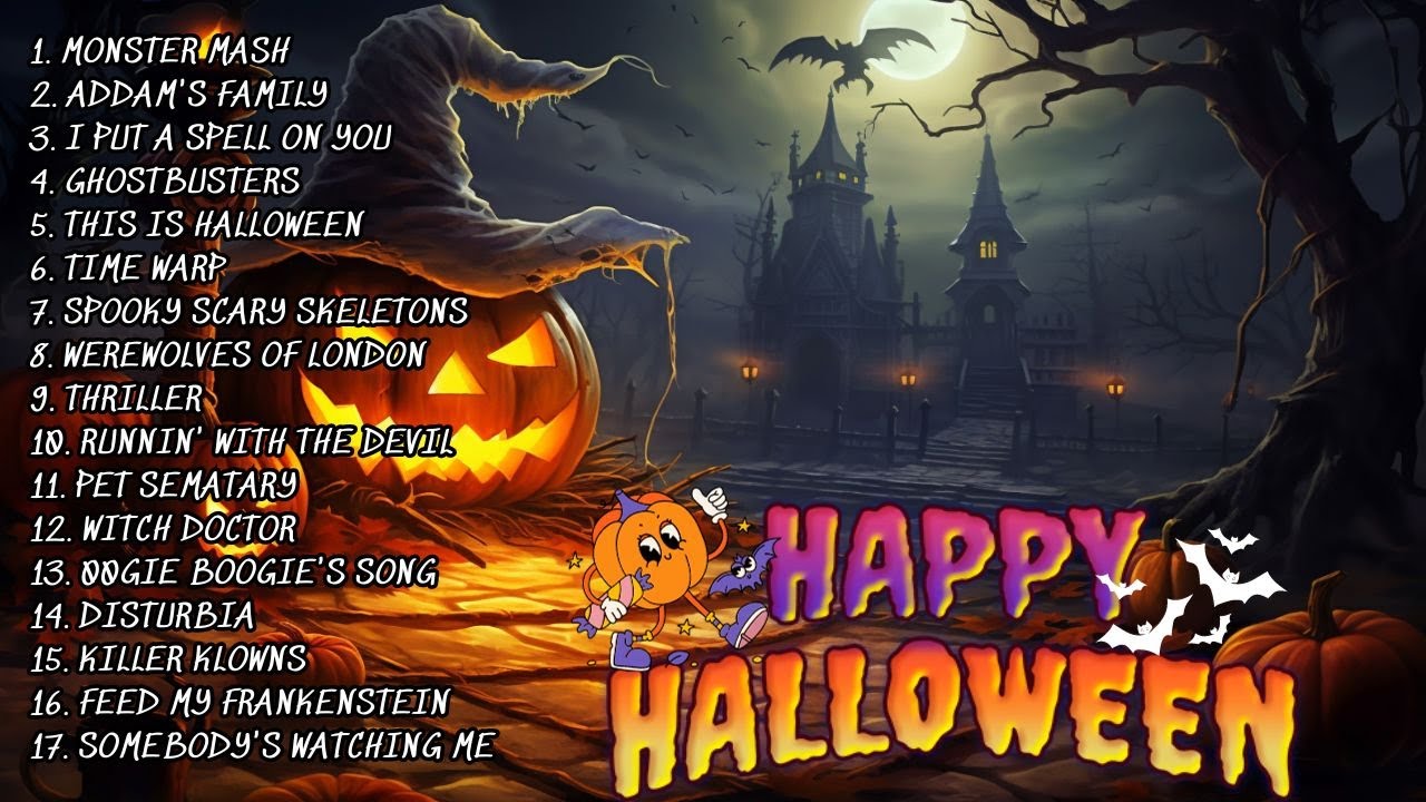 Haunted House Halloween Night 🎃 Scary Halloween Music 👻 Spooky ...