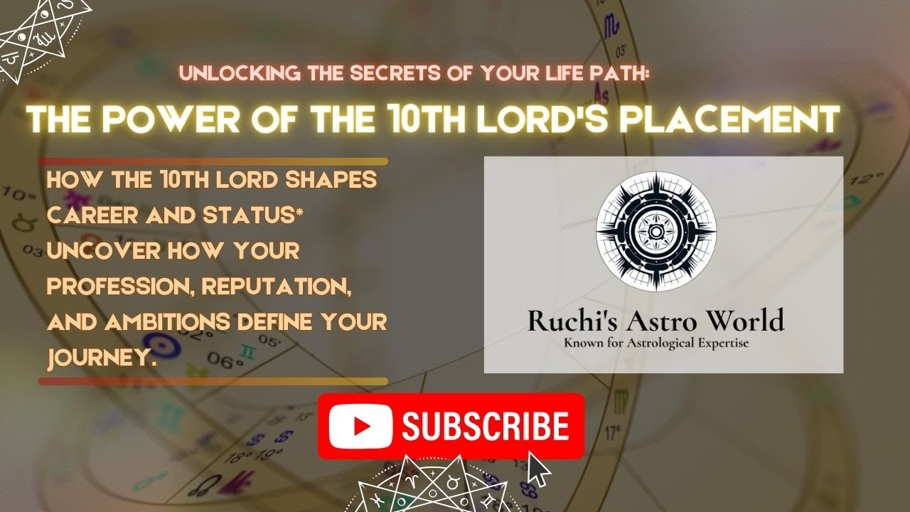 10th Lord in Astrology: Career, Success & Life Purpose Explained ...