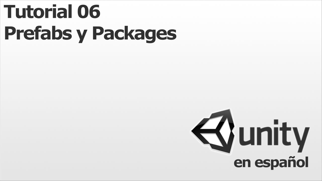 Tutorial Unity3D #06: Prefabs, Packages - YouTube