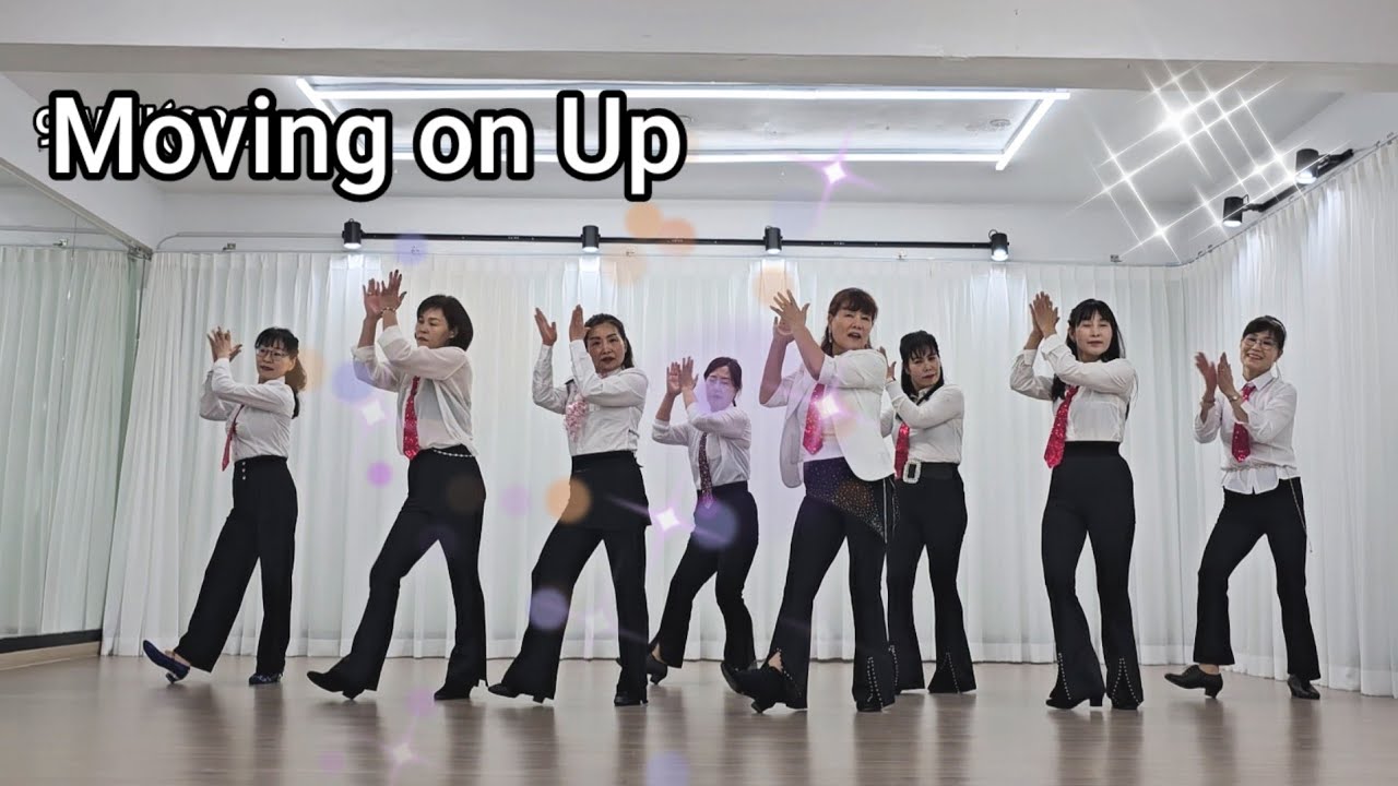Moving on Up Linedance/lmprover/ 무빙 온 업 라인댄스 - YouTube