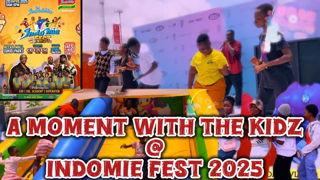 MOMENT WITH THE KIDZ AT INDOMIE FEST 2025.@kdacdivlogg - YouTube