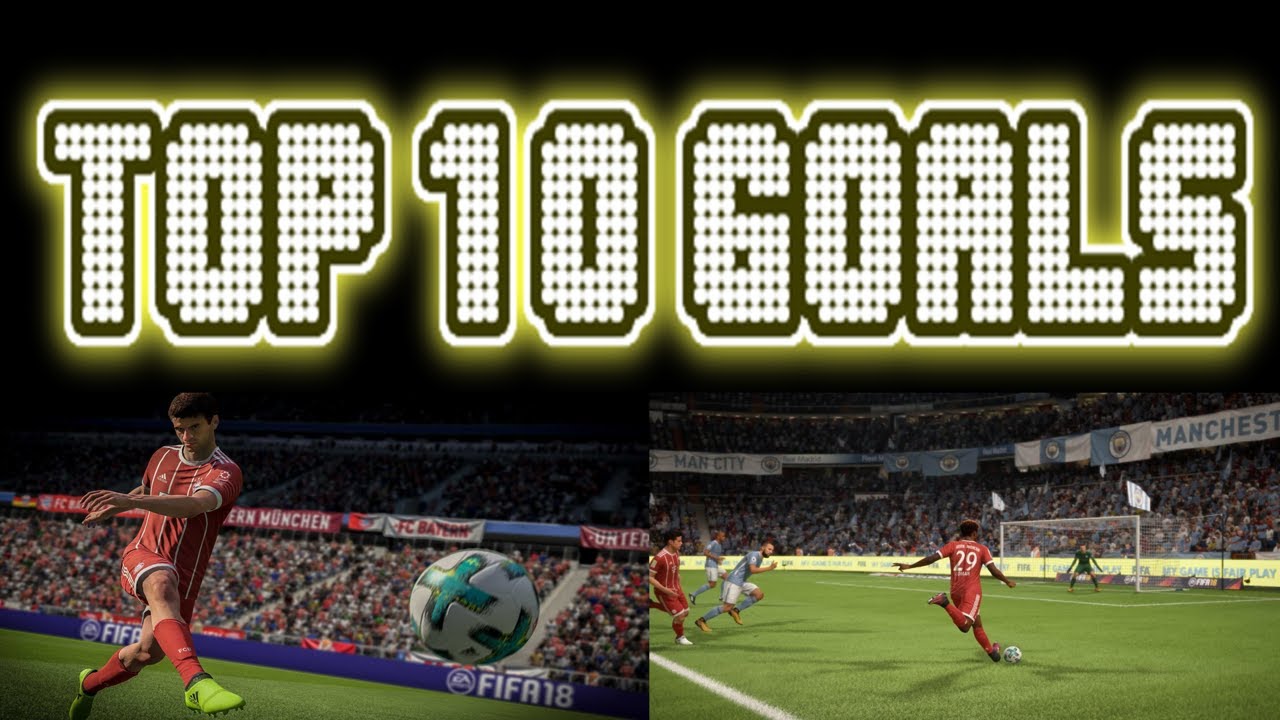 TOP 10 GOALS in FIFA - YouTube