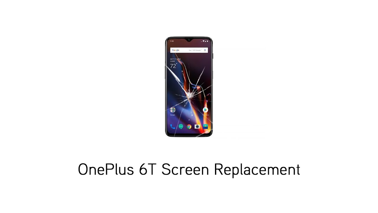 OnePlus 6T Screen Replacement - YouTube