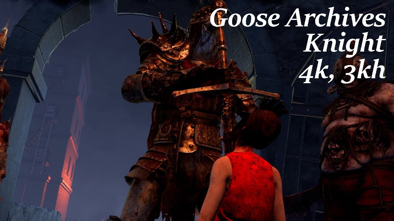 Dead By Daylight - Knight Gameplay (4k, 3kh) - Goose Archives - YouTube