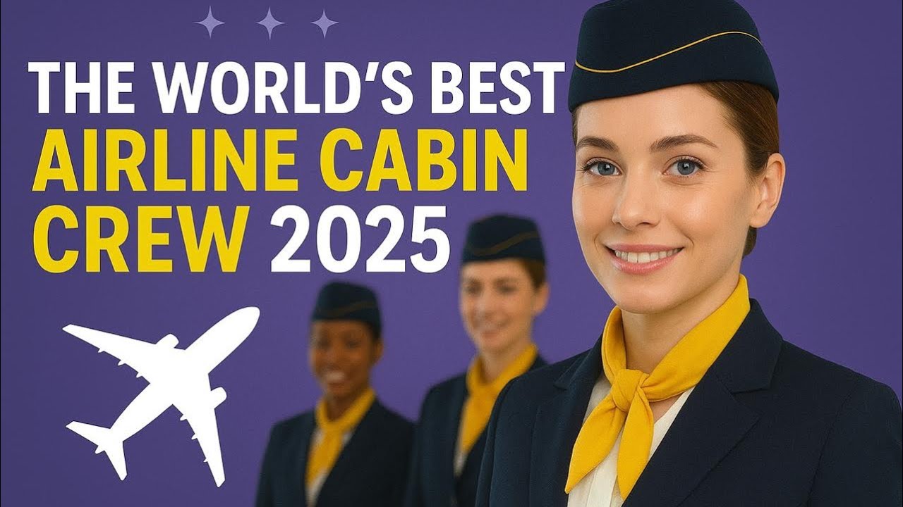 The world's best airline cabin crew 2025 - YouTube