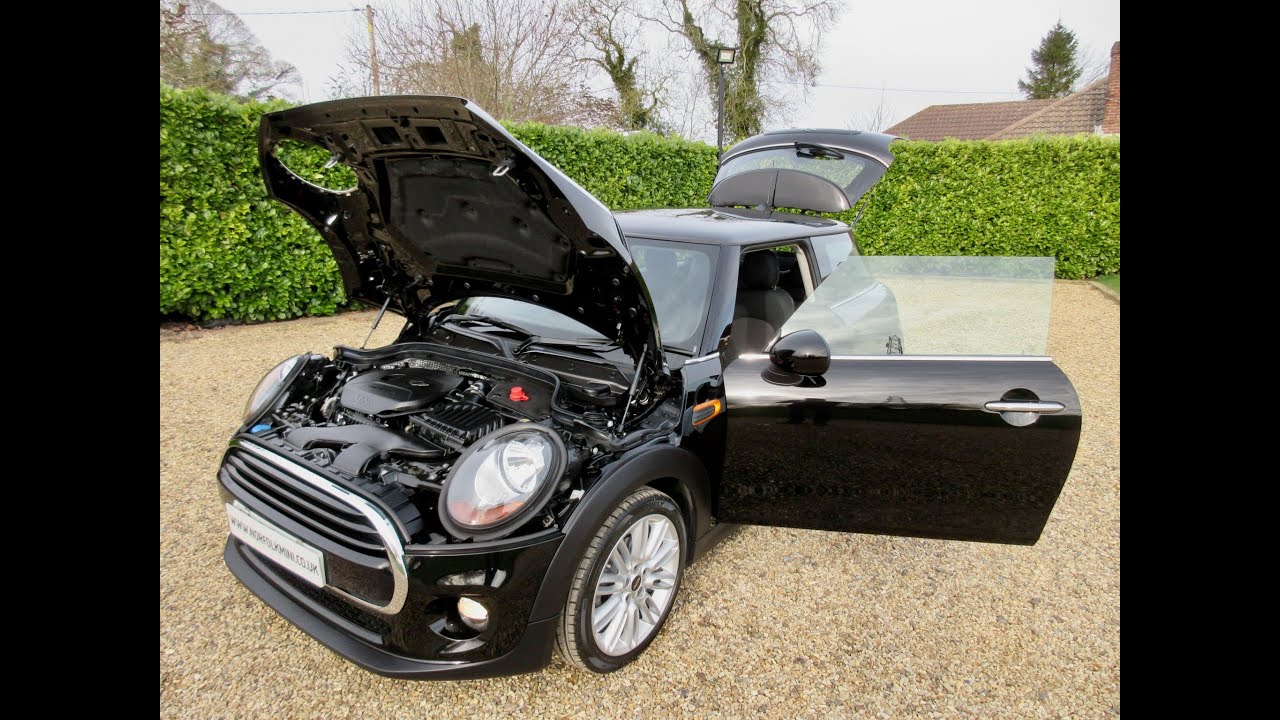 2016 Mini Cooper Pepper Pack Midnight Black F56 - YouTube