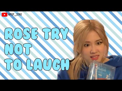 try not to laugh at rosé funny moments #blackpink #rosé