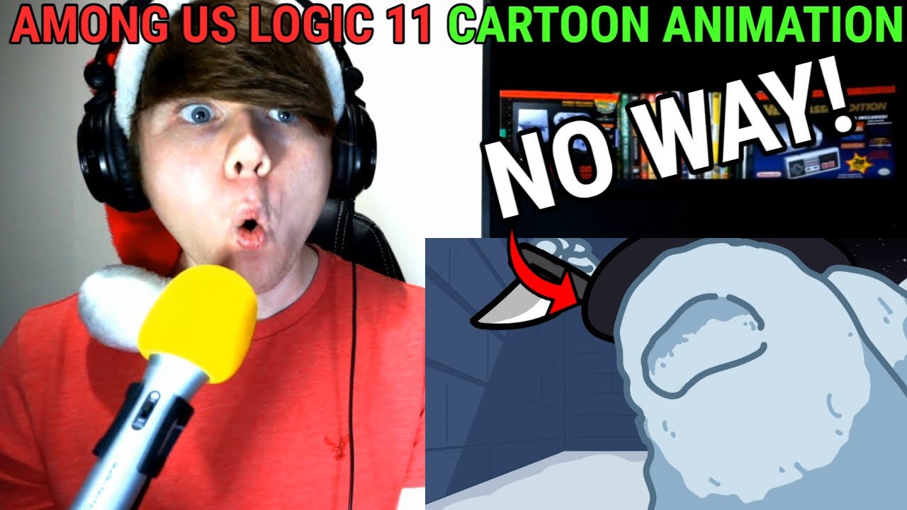 Among Us Logic 11 | Cartoon Animation @GameToonsOfficial REACTION ...