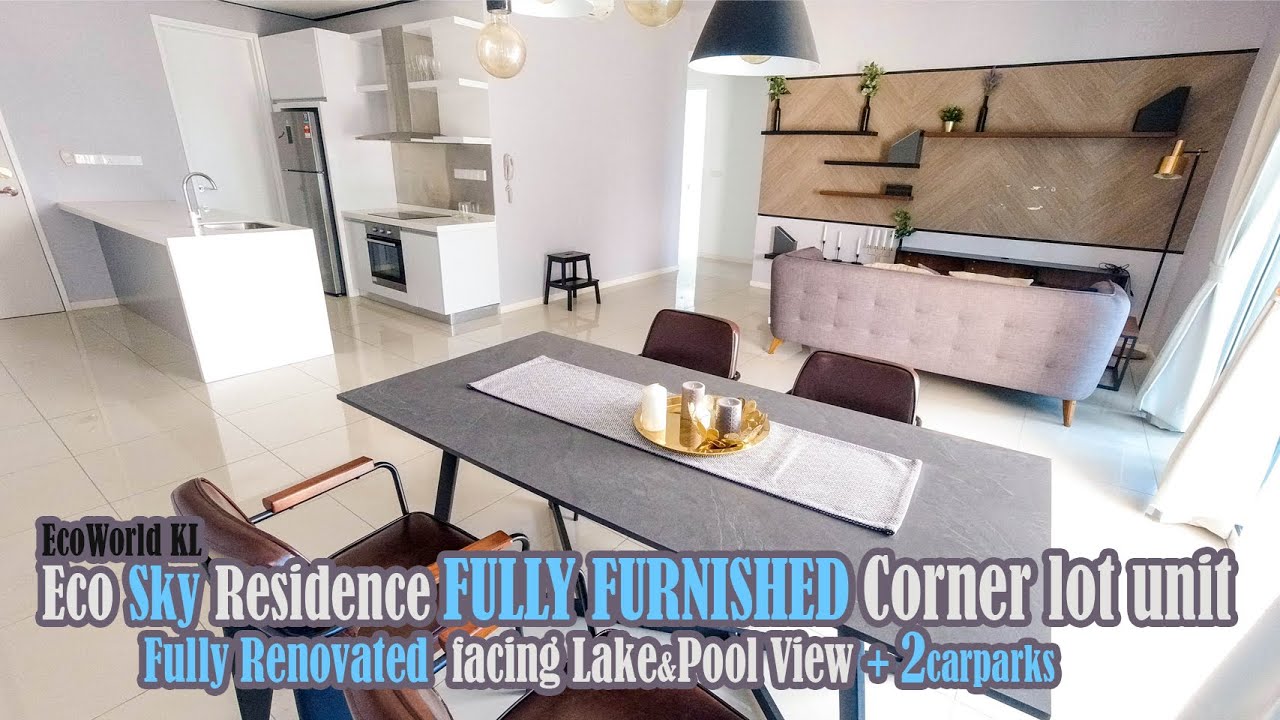 Eco Sky Residence FULLY RENOVATED + FULLY FURNISHED CORNER Lot [SKY ...
