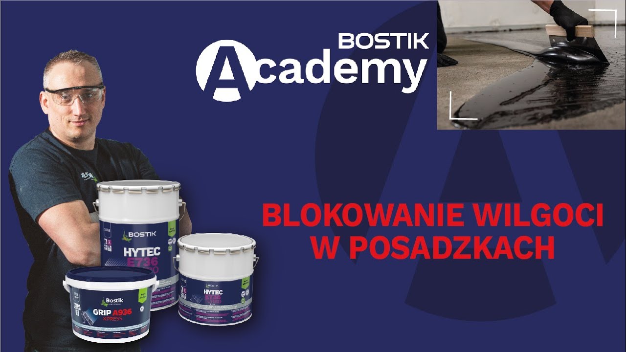 Żywica epoksydowa na podłogę - skuteczna izolacja przeciwwilgociowa z Bostik HYTEC E736 TURBO ...