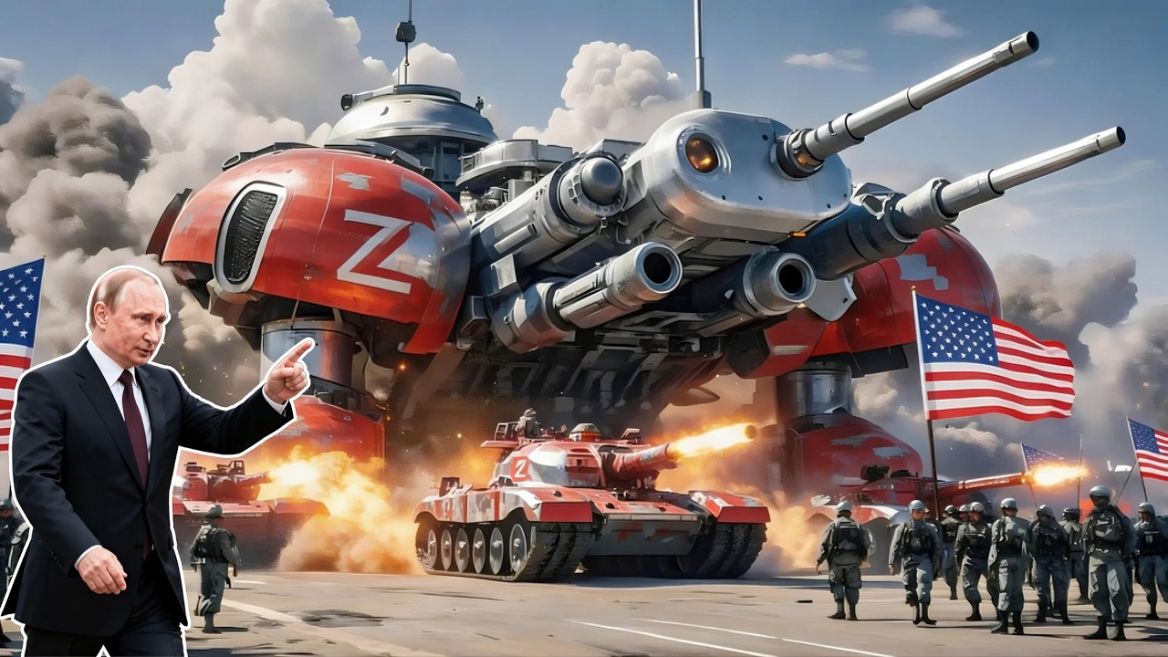 US in Danger! Giant Russian Nuclear-Powered Tank Deployed to Destroy US ...