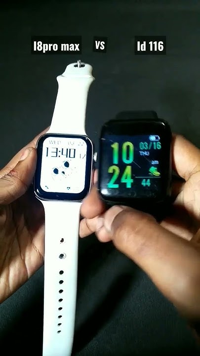 I8 pro max vs id116 smart watch #shorts #view #viral - YouTube