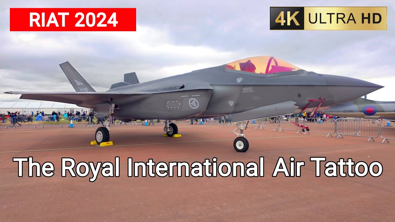 RIAT 2024: The Royal International Air Tattoo – Static Displays [4K60 ...