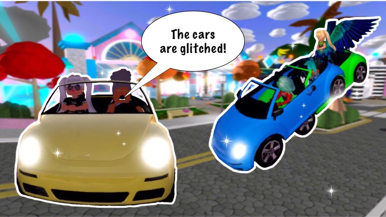 THE CARS ARE BROKEN! CRAZY GLITCHES! Royale High - YouTube