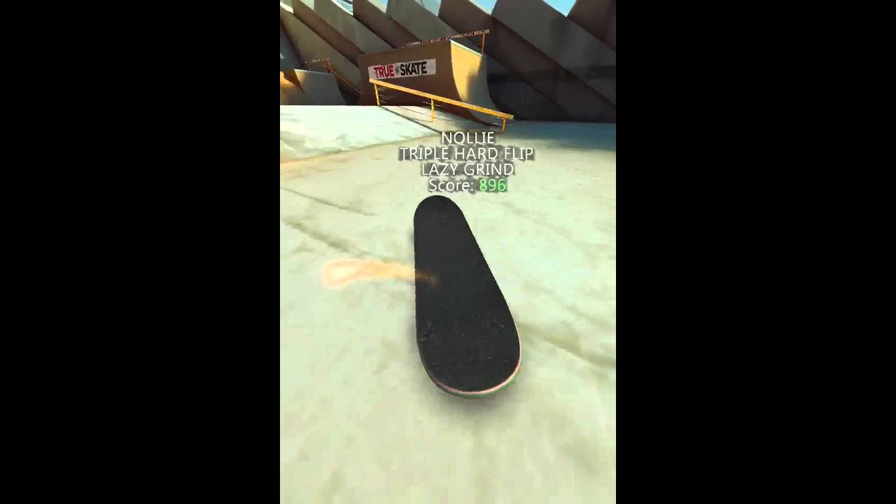 [True Skate] 720 double heelflip - YouTube