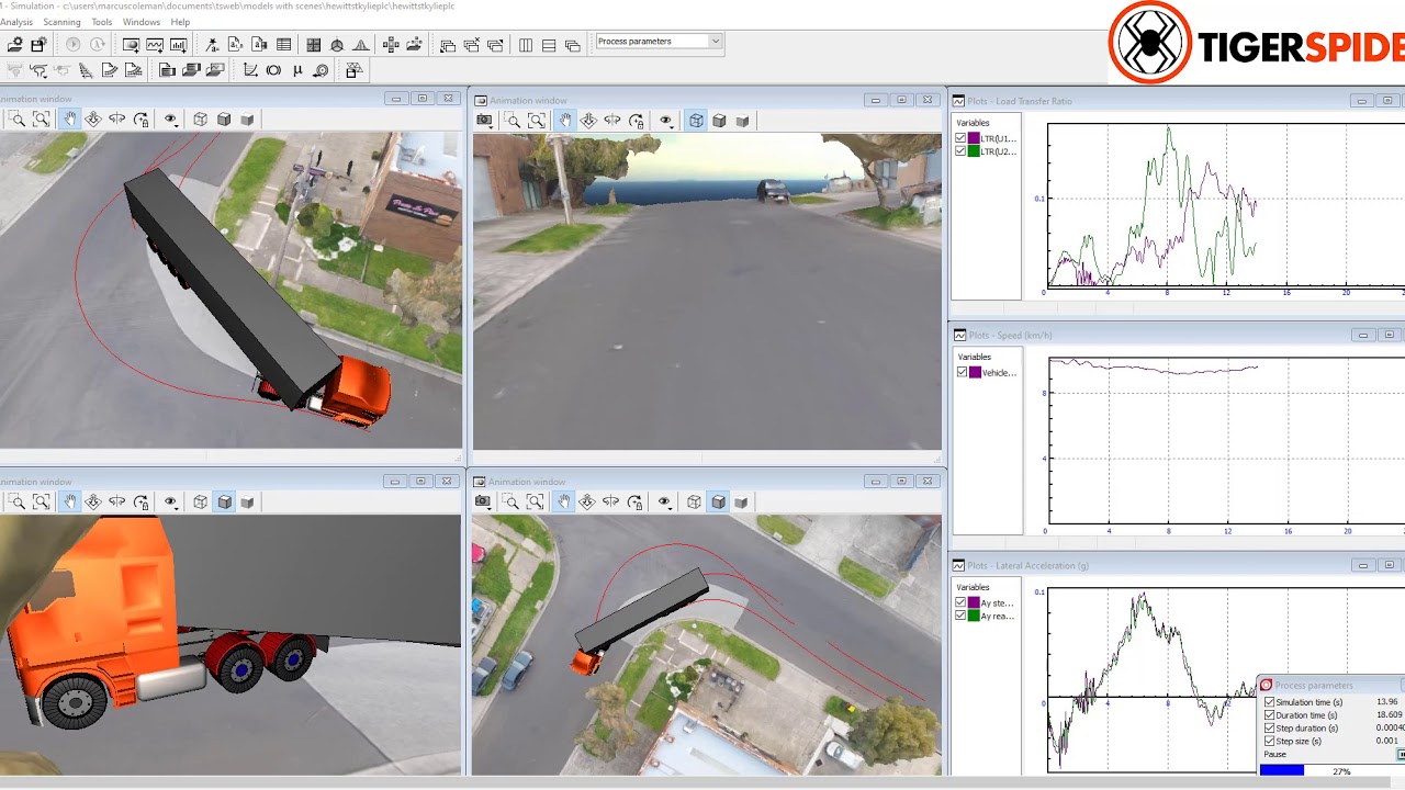 3D Route Assessment with UM Scene module - YouTube
