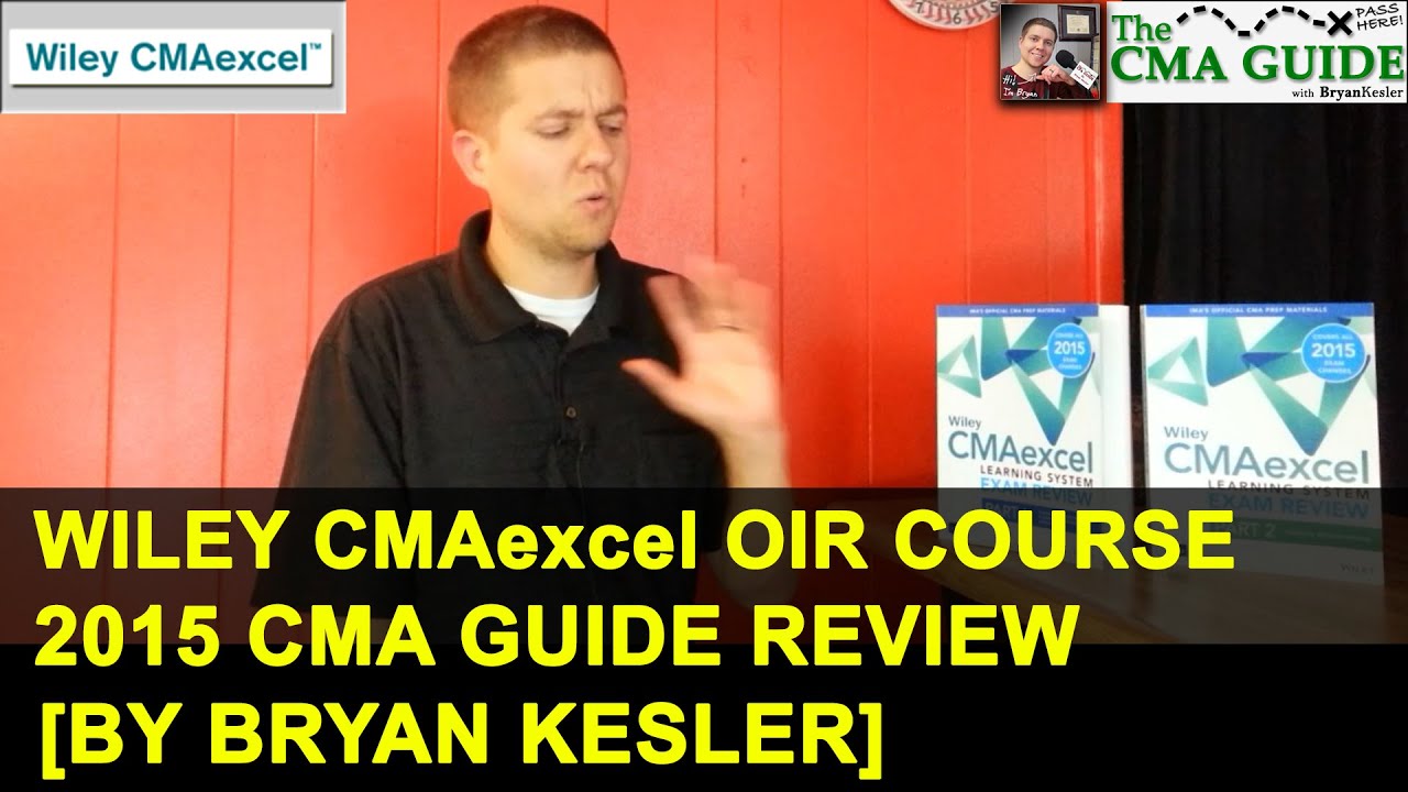 Wiley CMAexcel OIR + Online Test Bank Review | CMA Guide - YouTube